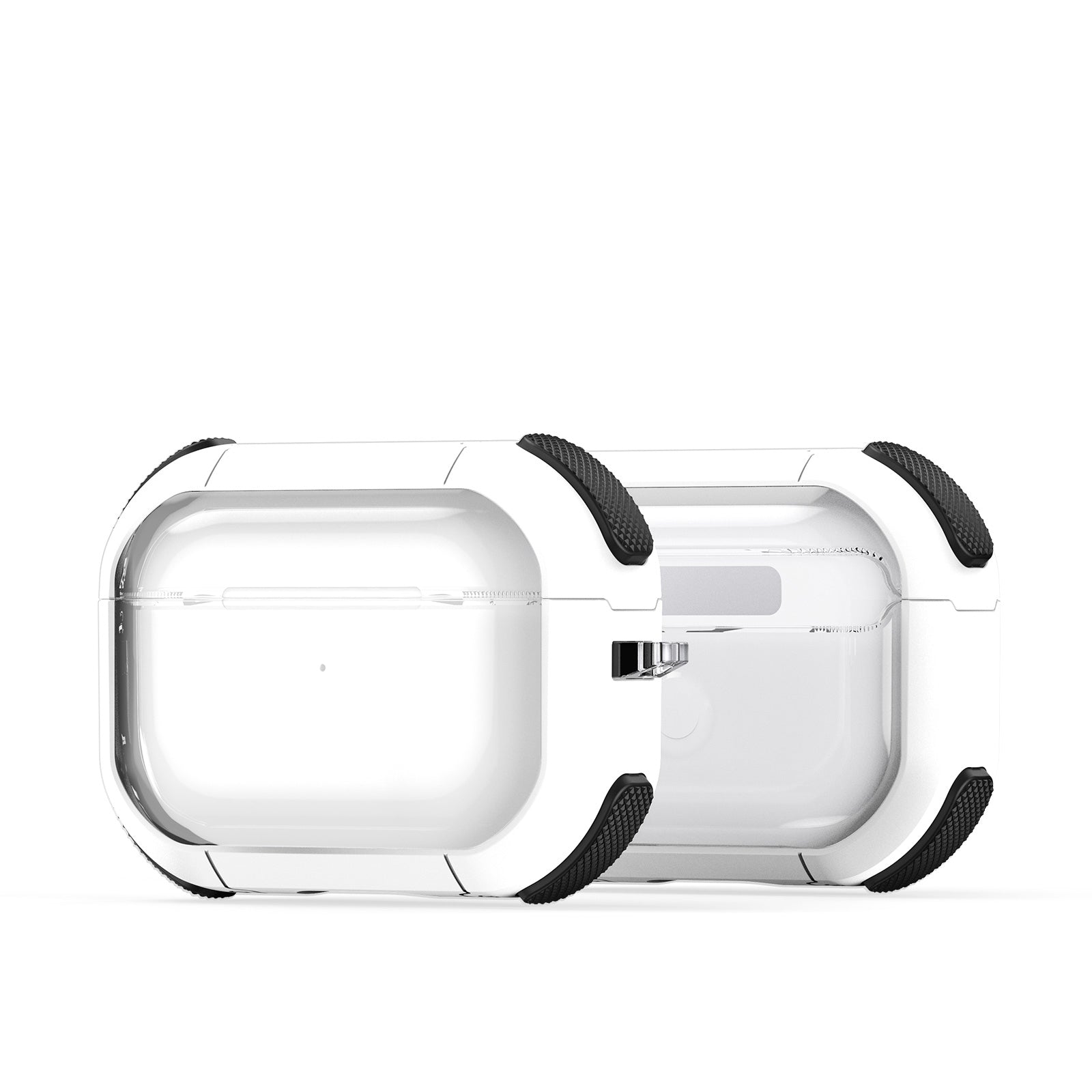 AirPods Pro Clear Case - White Trim | Fast delivery in NZ – Easy Gadgets