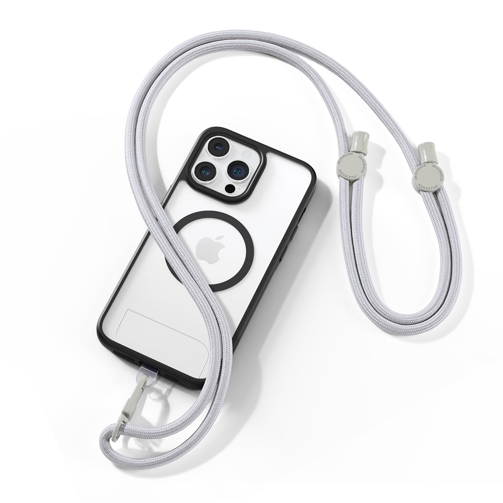 Adjustable Cross-Body Phone Strap - Grey – Easy Gadgets