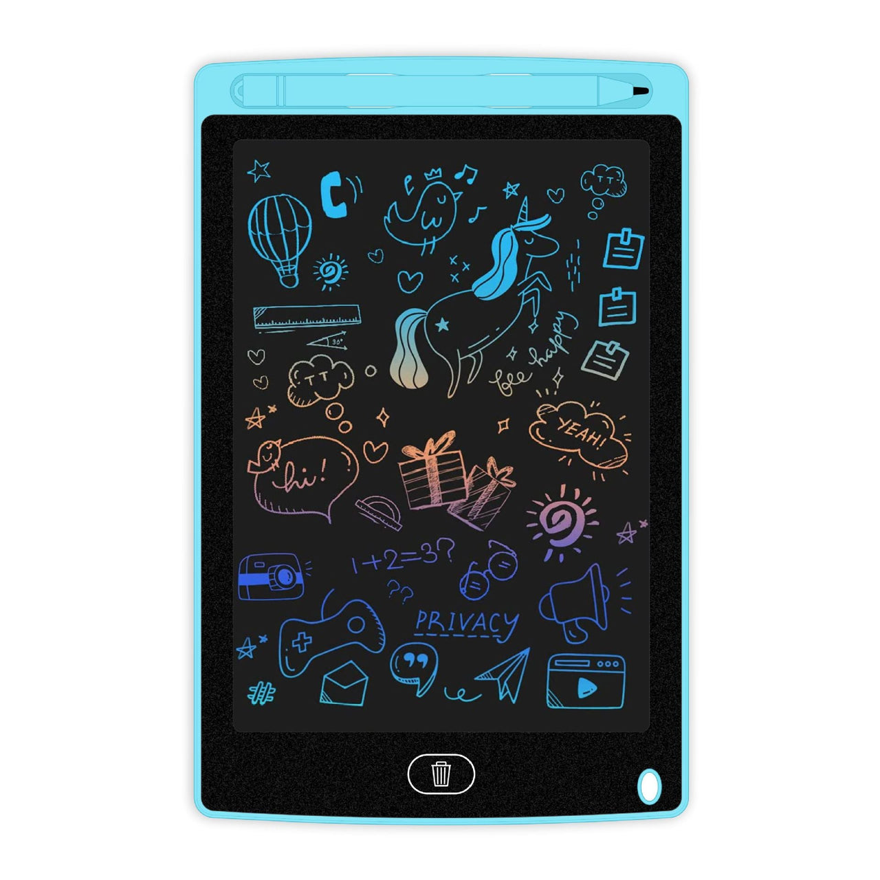Colorful 8.5" LCD Writing Tablet for Kids - Durable & Portable – Easy ...