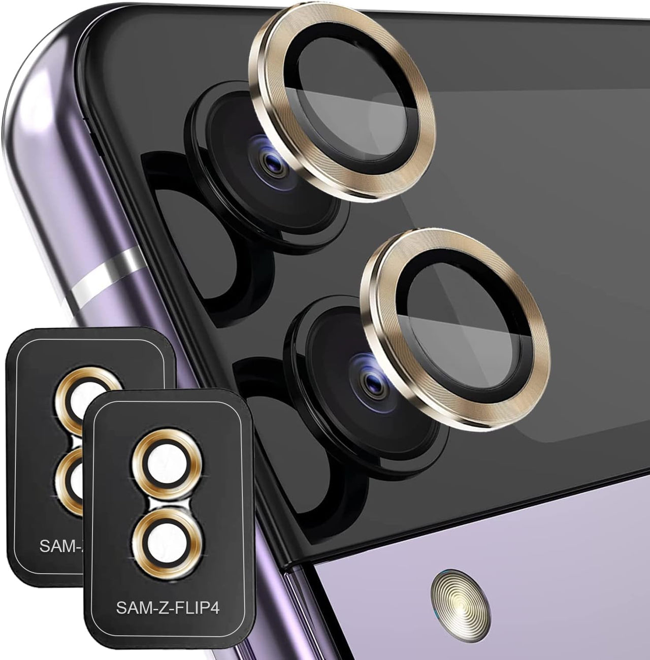 Galaxy Z Flip 4 Lens Protector - 9H Tempered Glass & Kit – Easy Gadgets